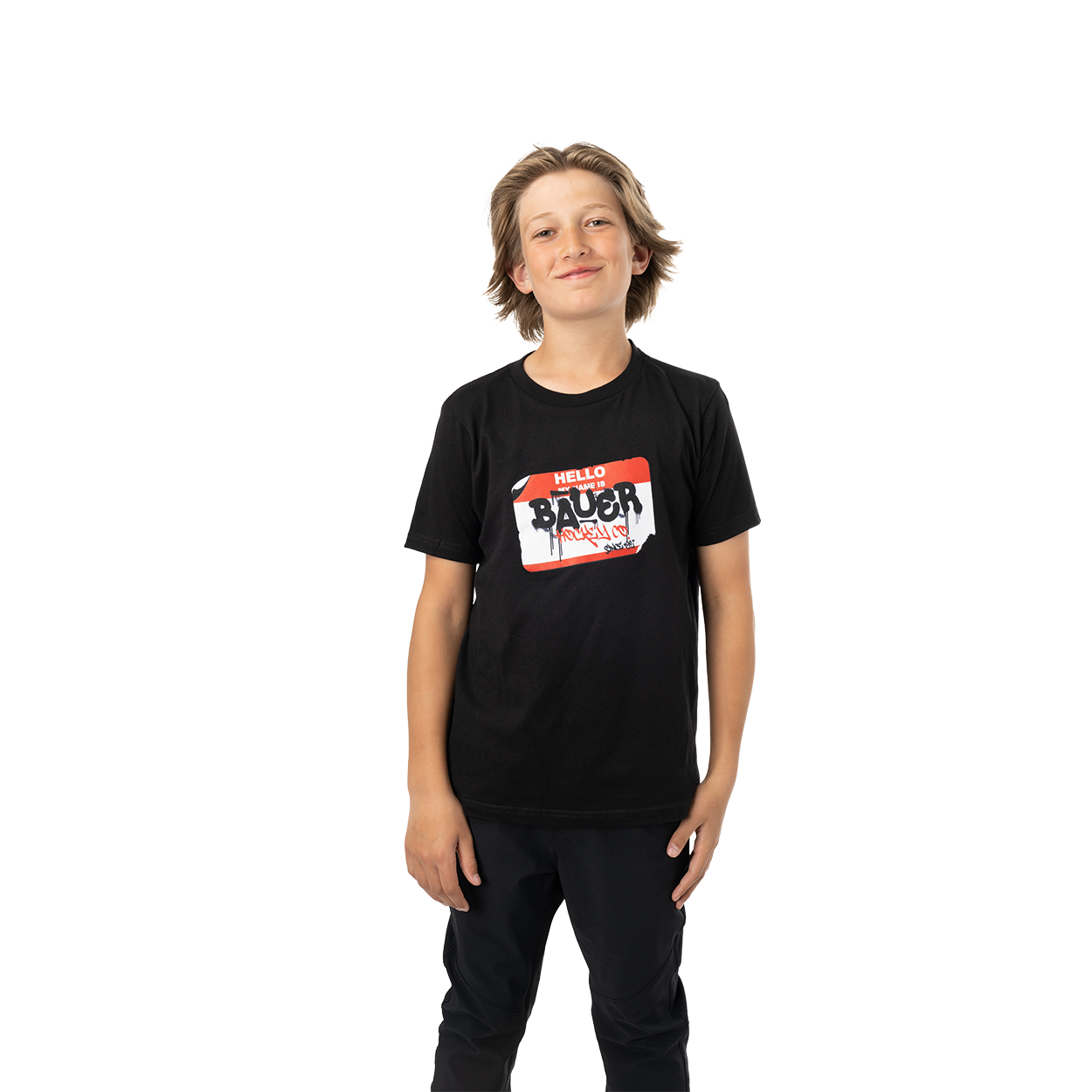 BAUER NAMETAG TEE YOUTH